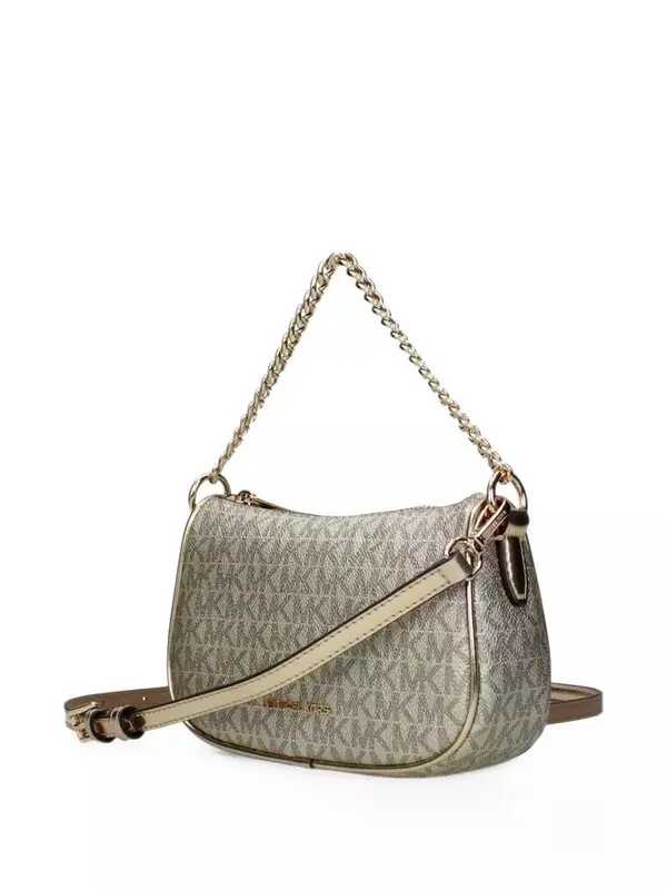 Michael Kors Monogram-print Metallic Tote Bag