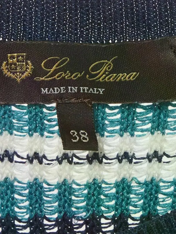 Loro Piana Striped Sleeveless Sweater