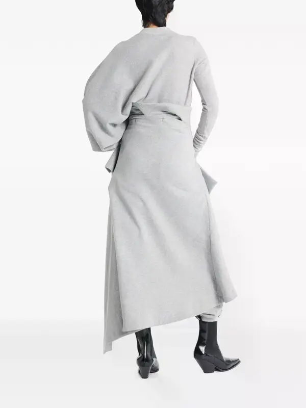 A.W.A.K.E. Mode Asymmetric Slouched-sleeve Sweatshirt