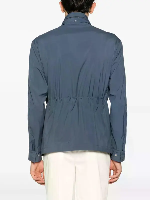 Paul & Shark Hooded Waterproof Military Jacket