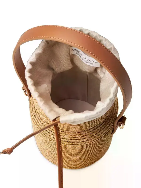 AMPHORA Kylix Woven Bucket Bag