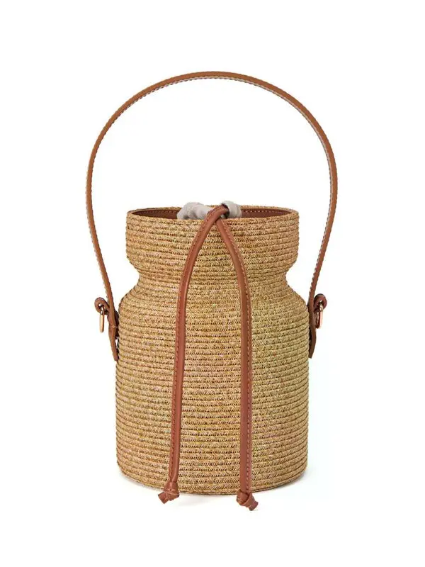 AMPHORA Kylix Woven Bucket Bag