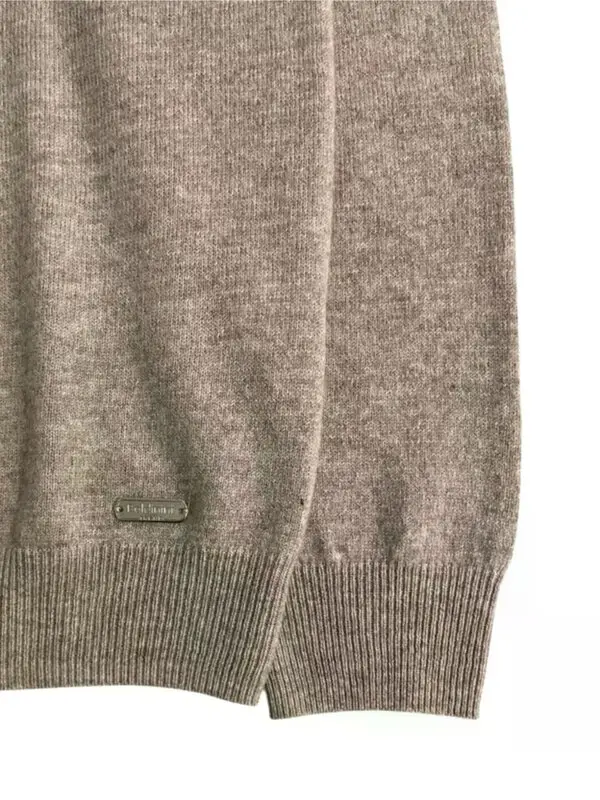 BALDININI Crew-neck Ribbed-trim Sweater