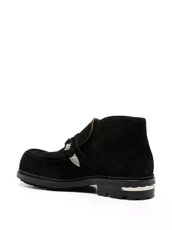 TOGA VIRILIS Embellished Suede Boots
