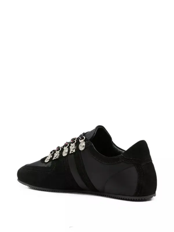 TOGA VIRILIS Embellished Panelled Sneakers - Black