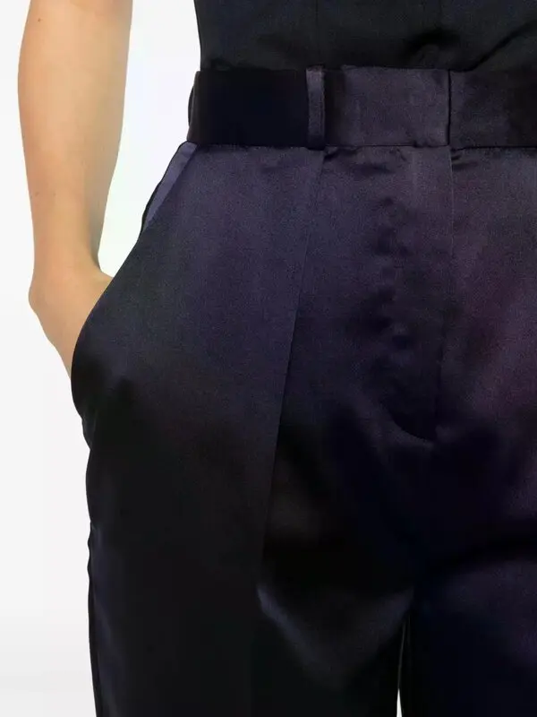 Elisabetta Franchi Stretch Satin Trousers