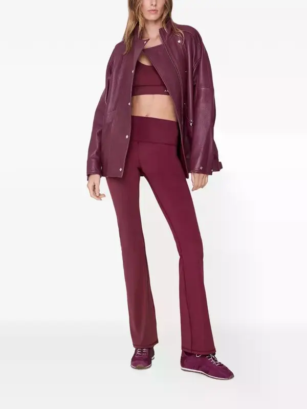 ANINE BING Gabrielle Leggings Burgundy