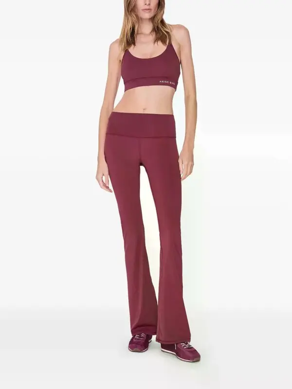 ANINE BING Gabrielle Leggings Burgundy