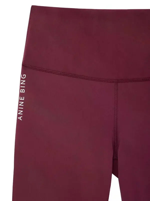 ANINE BING Gabrielle Leggings Burgundy