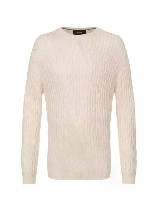 BOSS Cable-knit Sweater