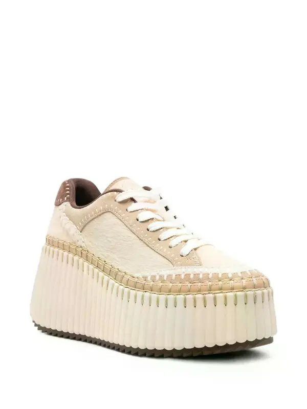 Chloé Nama Platform Sneakers