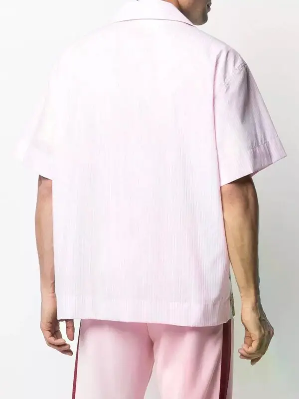 Palm Angels Teddy Bear Striped Shirt