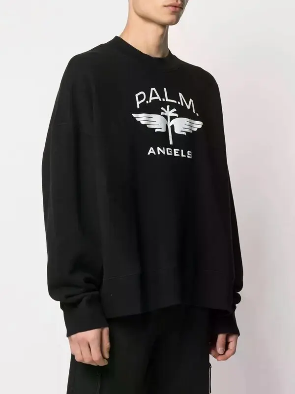 Palm Angels Logo-print Sweatshirt