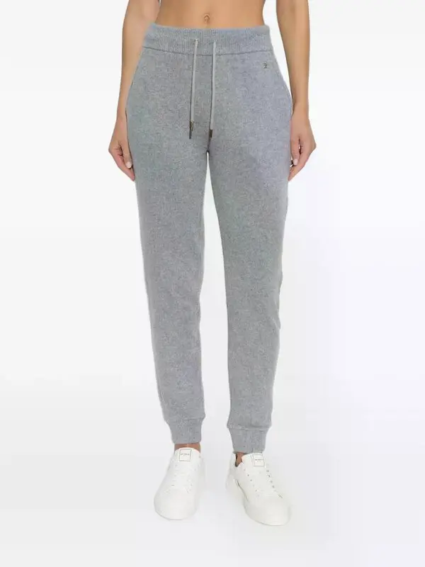 Balmain Logo-plaque Wool Track Pants