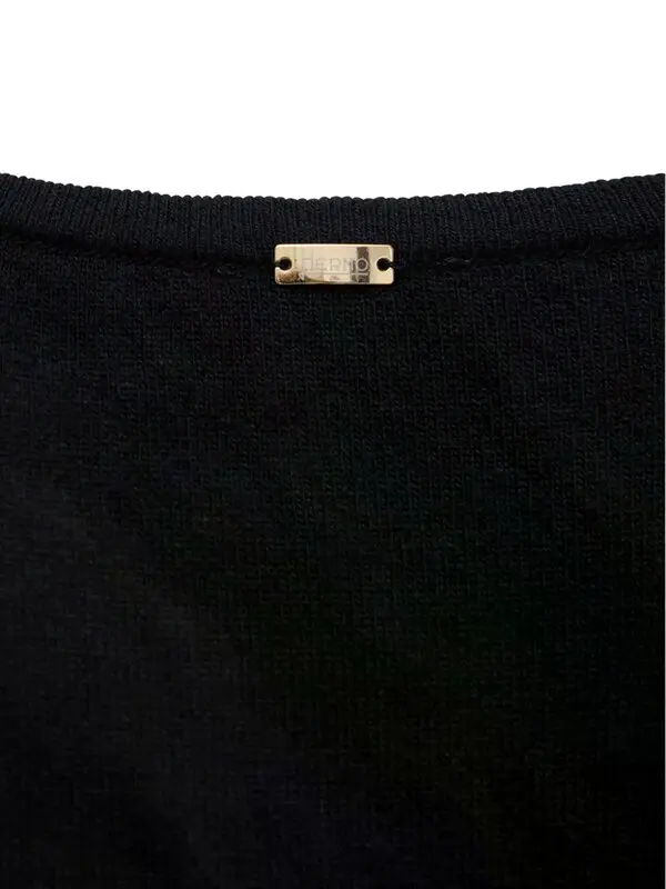 Herno Fringe-trim Sweater