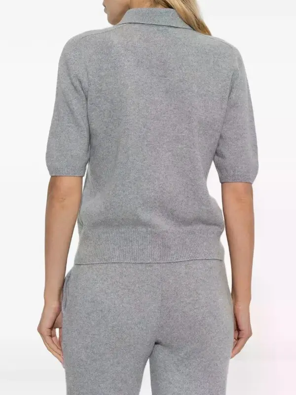 Balmain Short-sleeved Wool Polo Shirt