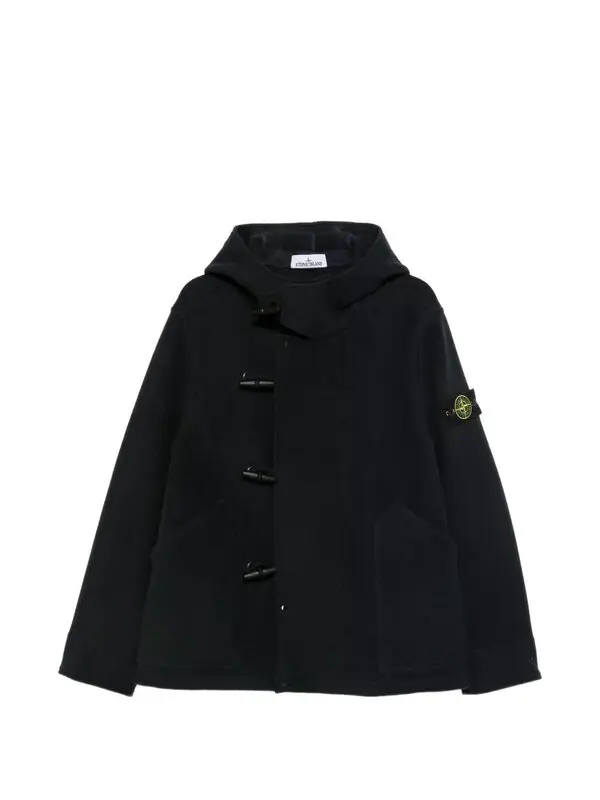 Stone Island Toggle-fastening Hooded Jacket