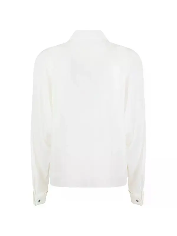 Ermanno Scervino Long-sleeved Silk Shirt