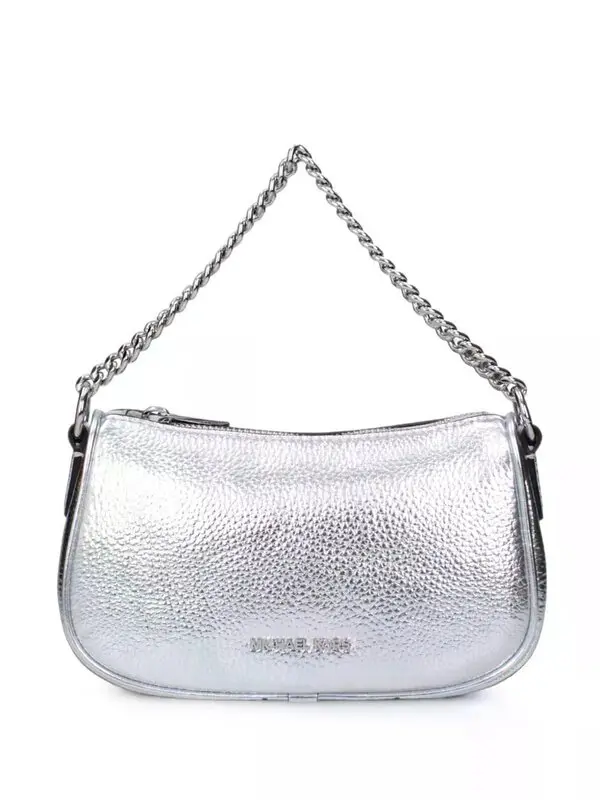 Michael Kors Metallic Pebbled-leather Shoulder Bag