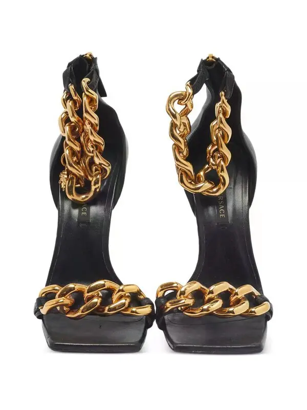 Versace Medusa Chain-link Sandals