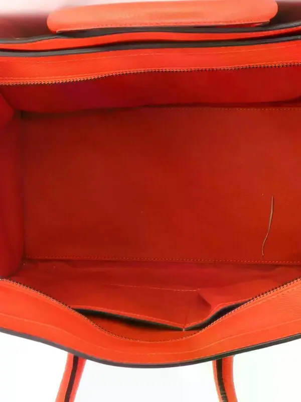 Celine Luggage Bag Grainy Leather Mini Tote Bag