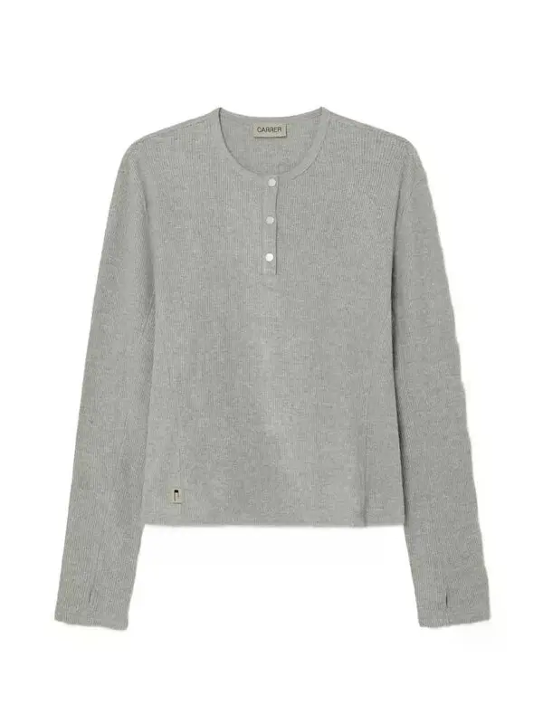 CARRER Lis Henley Long-sleeve T-shirt