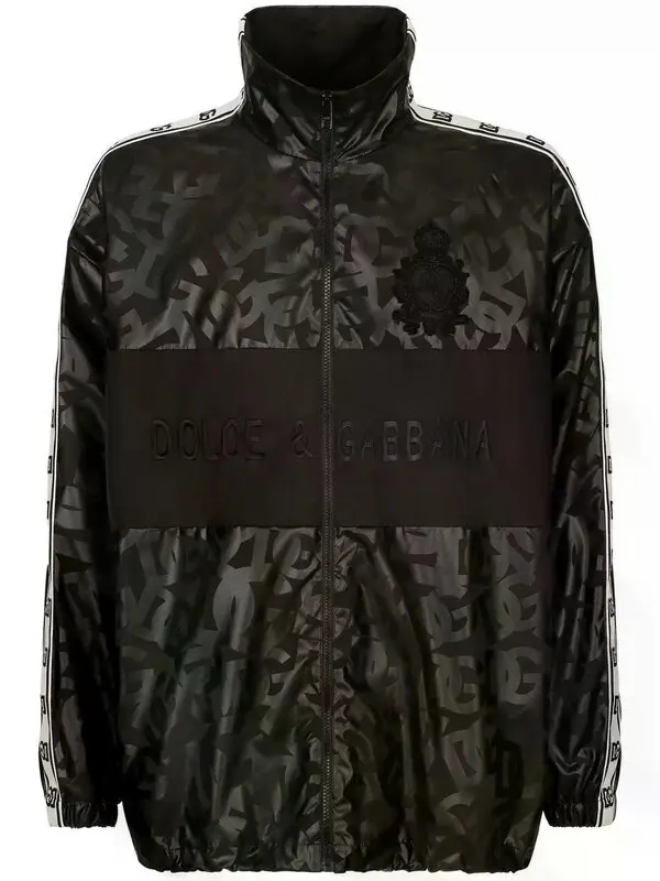 Dolce & Gabbana Dg-print Track Jacket