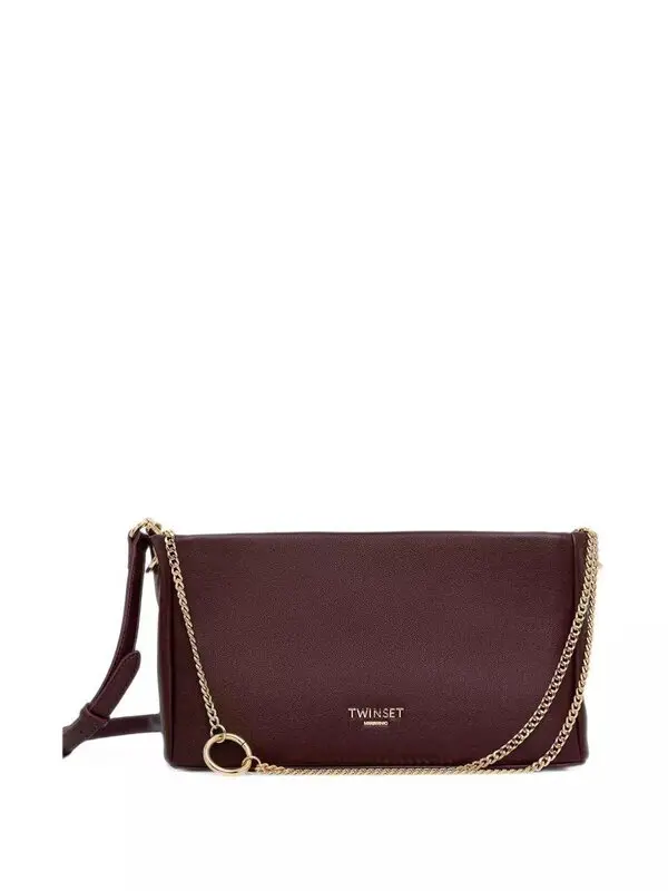 TWINSET Logo-plaque Chain-link Shoulder Bag