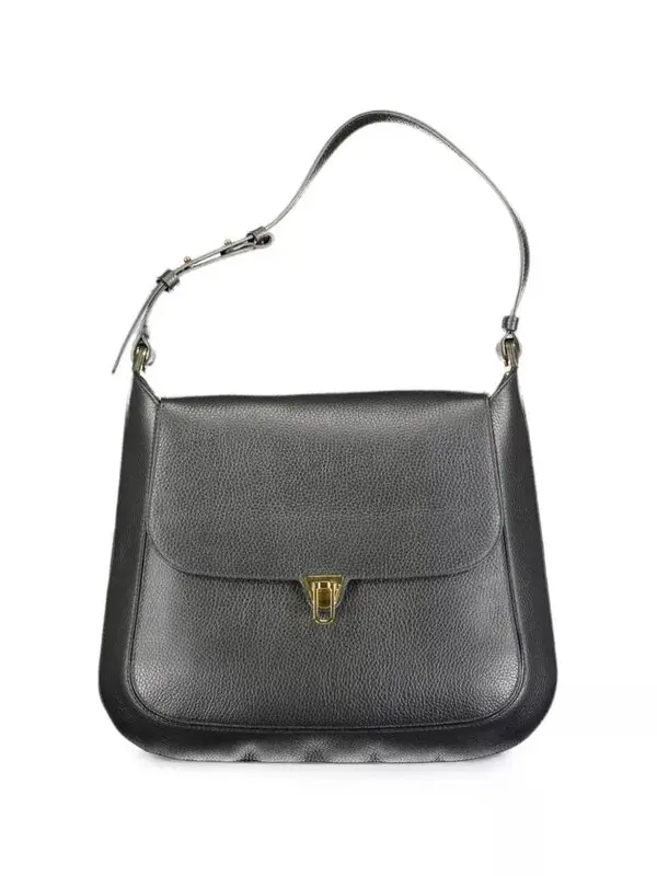 COCCINELLE Grainy Leather Shoulder Bag
