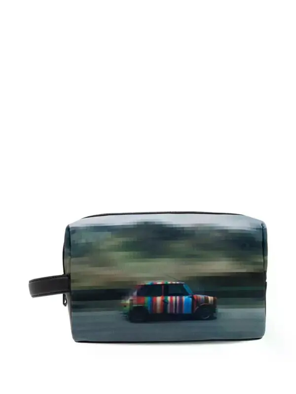 Paul Smith Graphic-print Wash Bag - Neutrals