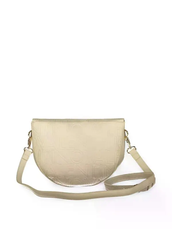 MARIO VALENTINO Logo-embossed Half-moon Clutch Bag