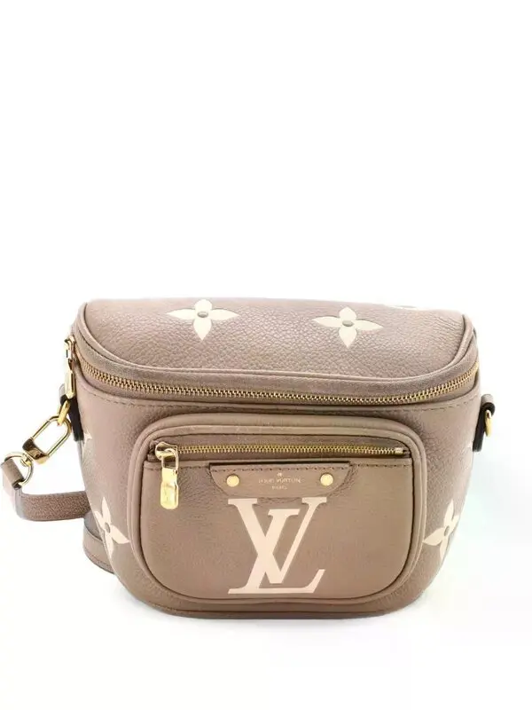 LOUIS VUITTON Bum Bag Bicolor Monogram Empreinte Giant Mini Belt Bag