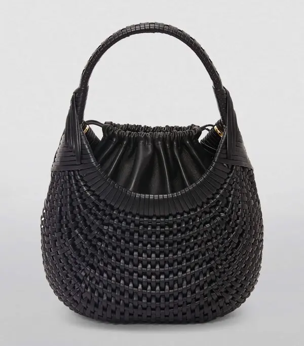 Loewe Leather Diamond Top-handle Bag