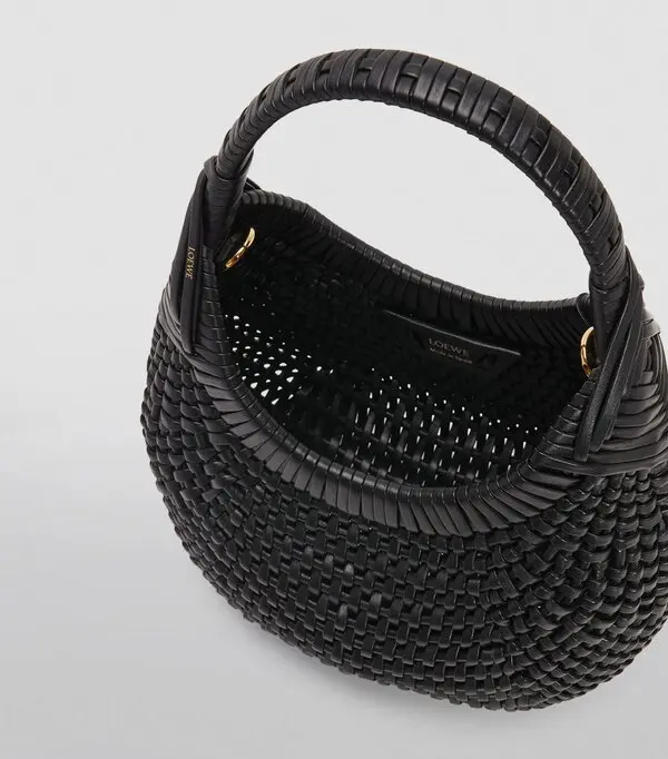 Loewe Leather Diamond Top-handle Bag