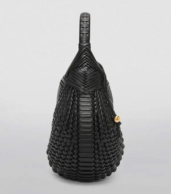 Loewe Leather Diamond Top-handle Bag