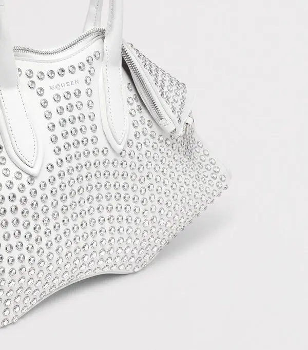 Alexander McQueen Leather Manta Shoulder Bag