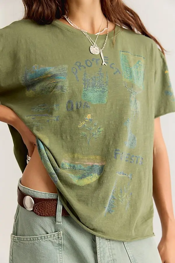 THE BUREAU Protect Our Tee At - Forest Combo