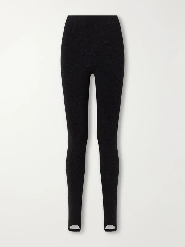 LAUREN MANOOGIAN Merino Wool-blend Stirrup Leggings