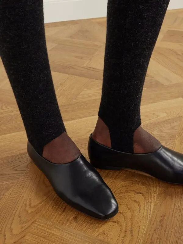 LAUREN MANOOGIAN Merino Wool-blend Stirrup Leggings