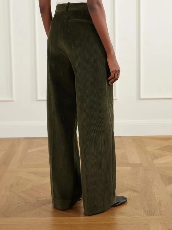 RÓHE Ted Cotton-corduroy Wide-leg Pants