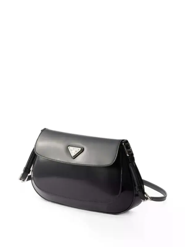 Prada Cleo Brushed Leather Shoulder Bag