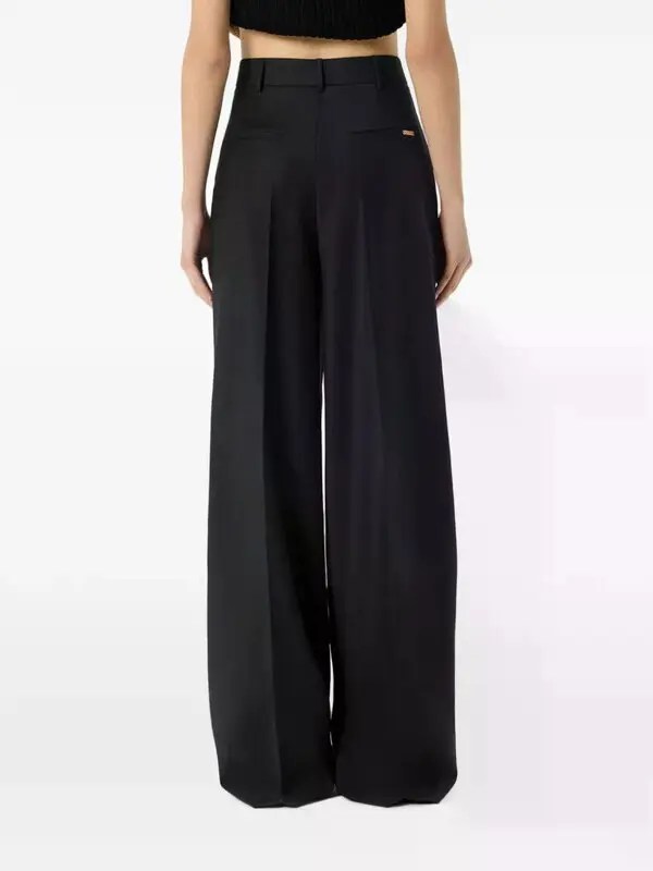 Blumarine Pleated Palazzo Pants
