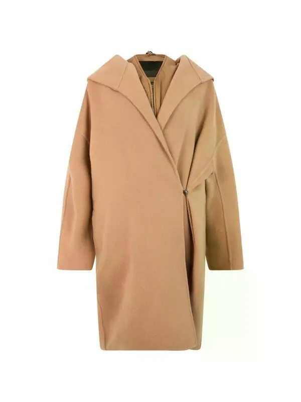 Herno Hooded Crossover Coat