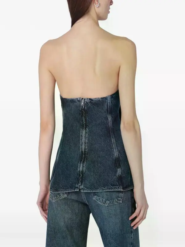 AGOLDE Lara Strapless Corset Top