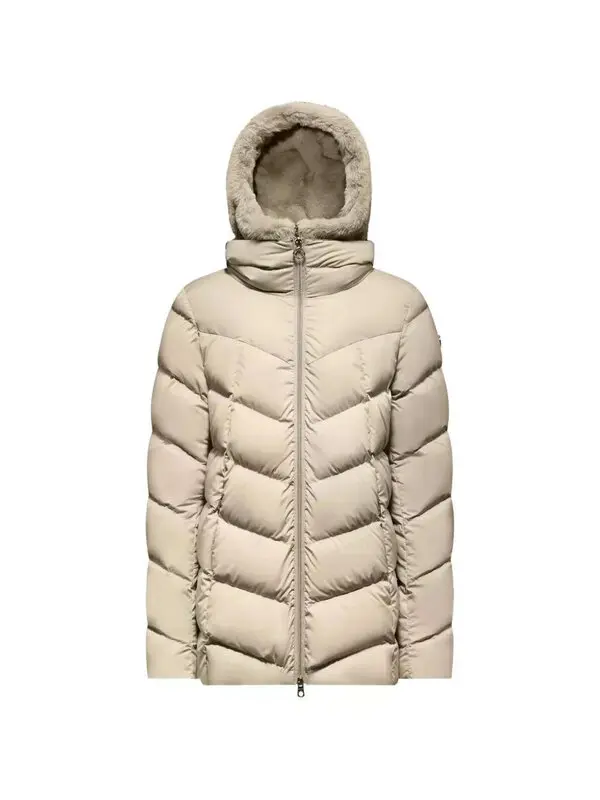 CAPE HORN Alvarez Matt Faux-fur Trim Hooded Jacket