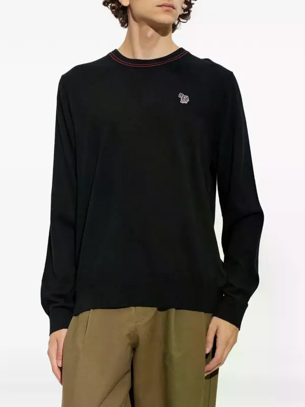 Paul Smith Zebra Patch Sweater
