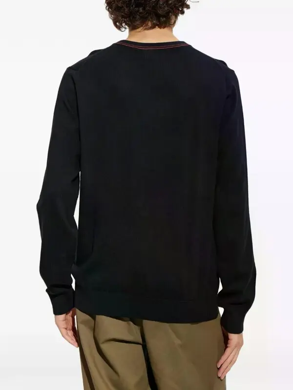 Paul Smith Zebra Patch Sweater