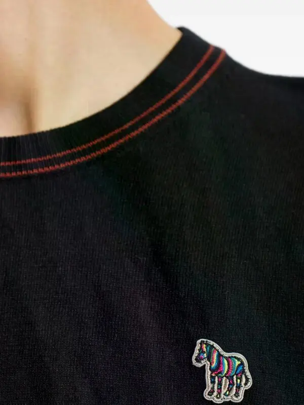 Paul Smith Zebra Patch Sweater