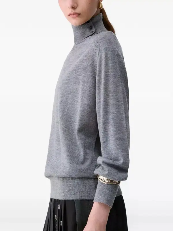Liu Jo Wool Turtleneck With Bracelet