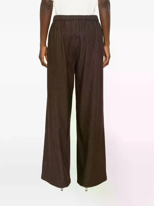 ELEH Pleated Wide-leg Trousers